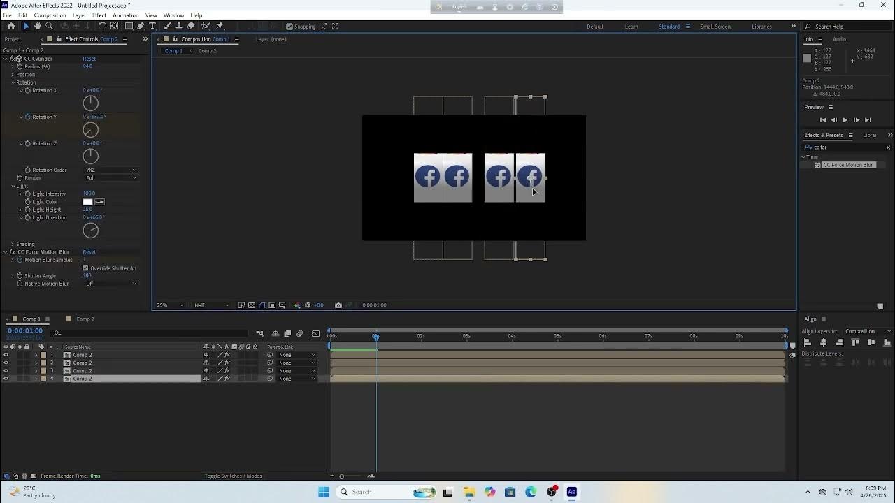 Step by Step Guide Creating Slot Machine Animation in After Effects ...