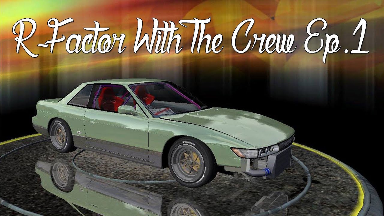 R-factor drifting with the crew + The SLAP Train | 1JZ S13 | - YouTube