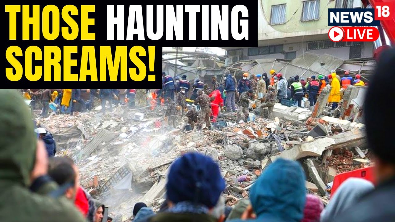 Desperate Screams Of People Trapped Under The Rubble In Hatay | Turkey ...