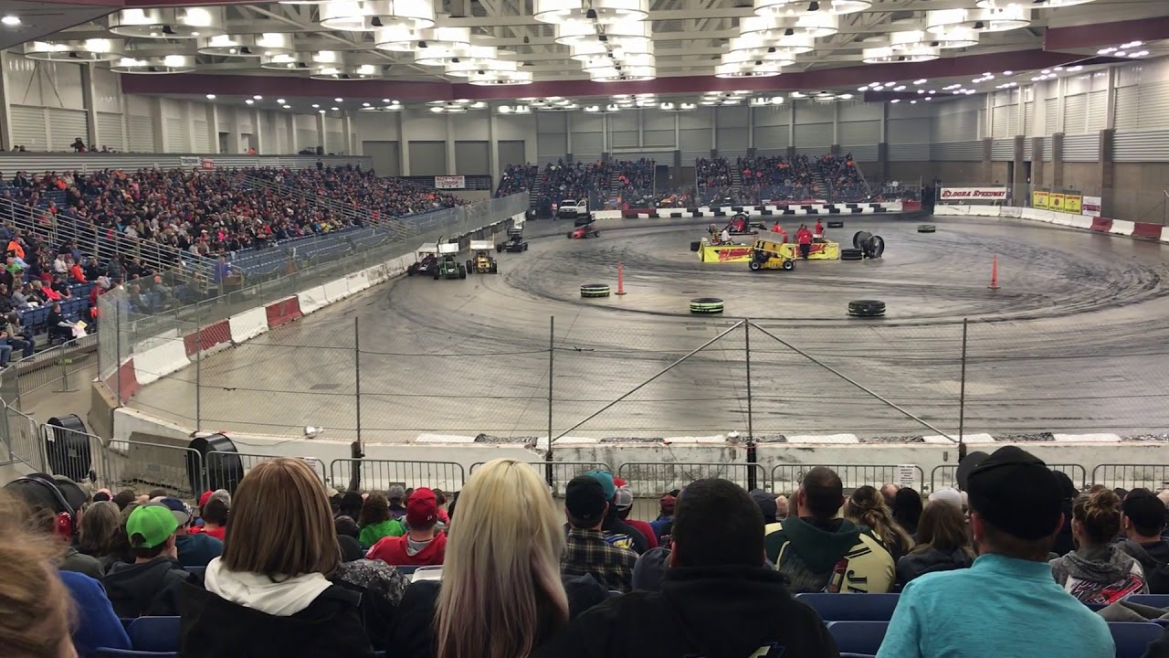 Rumble in Ft Wayne Winged 600 Heats 12/28/2019 - YouTube