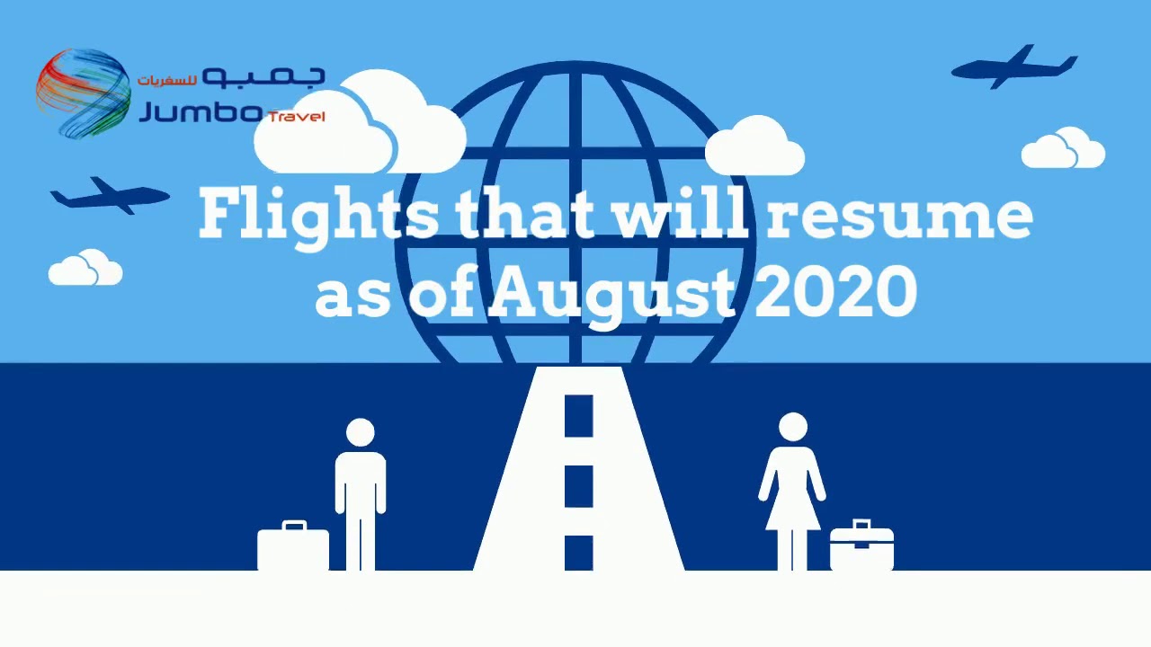 Jumbo Travel Kuwait - By Aug will operates flights to !!!! - YouTube