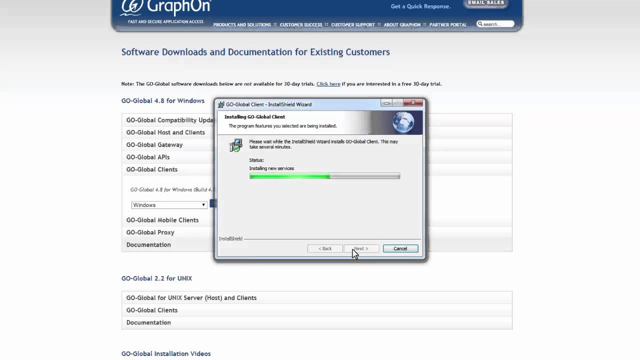 Inloggen via Go-Global Client - Windows - YouTube