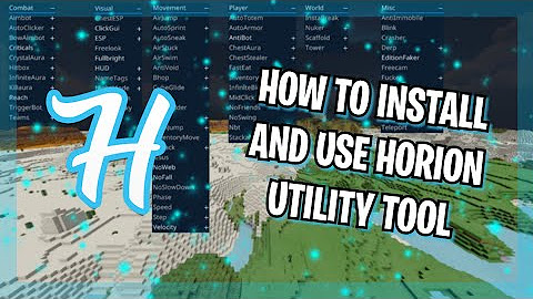 How To Download And Use All The Horion Hacks - YouTube