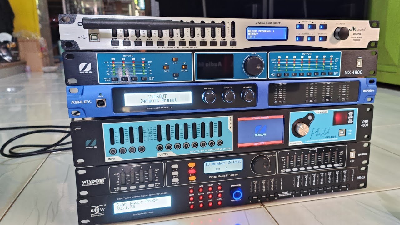 speaker management JK coustic phaselab Ashley wisdom rdw Js elektrik ...