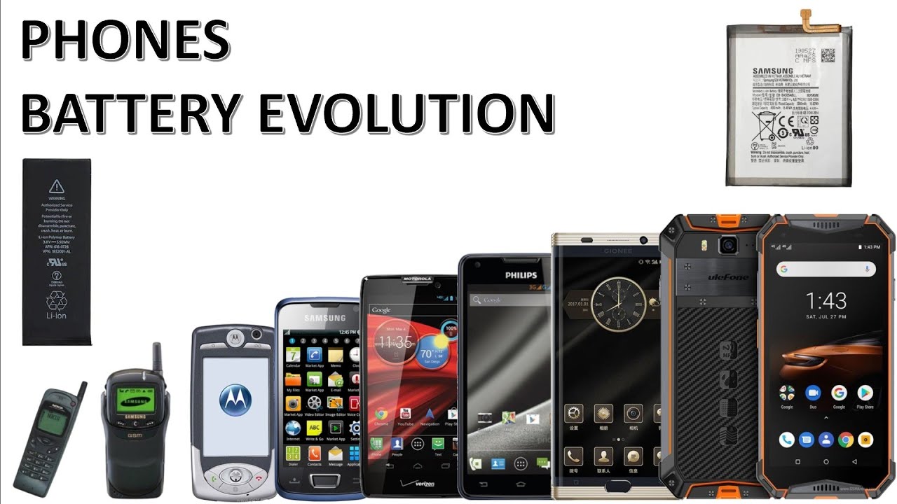 Phone Battery Evolution (1997 - 2019) - YouTube