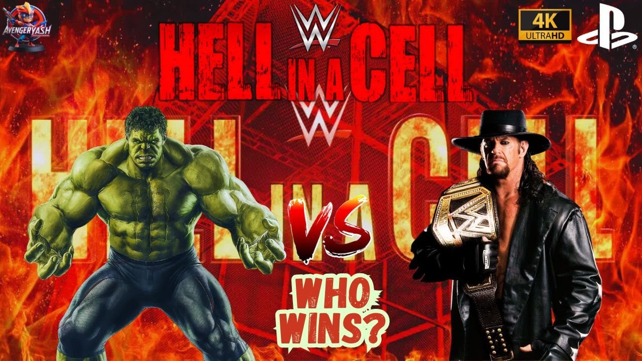 HULK vs UNDERTAKER 🔥 Hell in a Cell Match | WWE 2K25 Dream Fight (Full ...