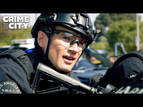 SWAT Faces a Machine Gun to Save a Hostage | S.W.A.T. (Alex Russell)