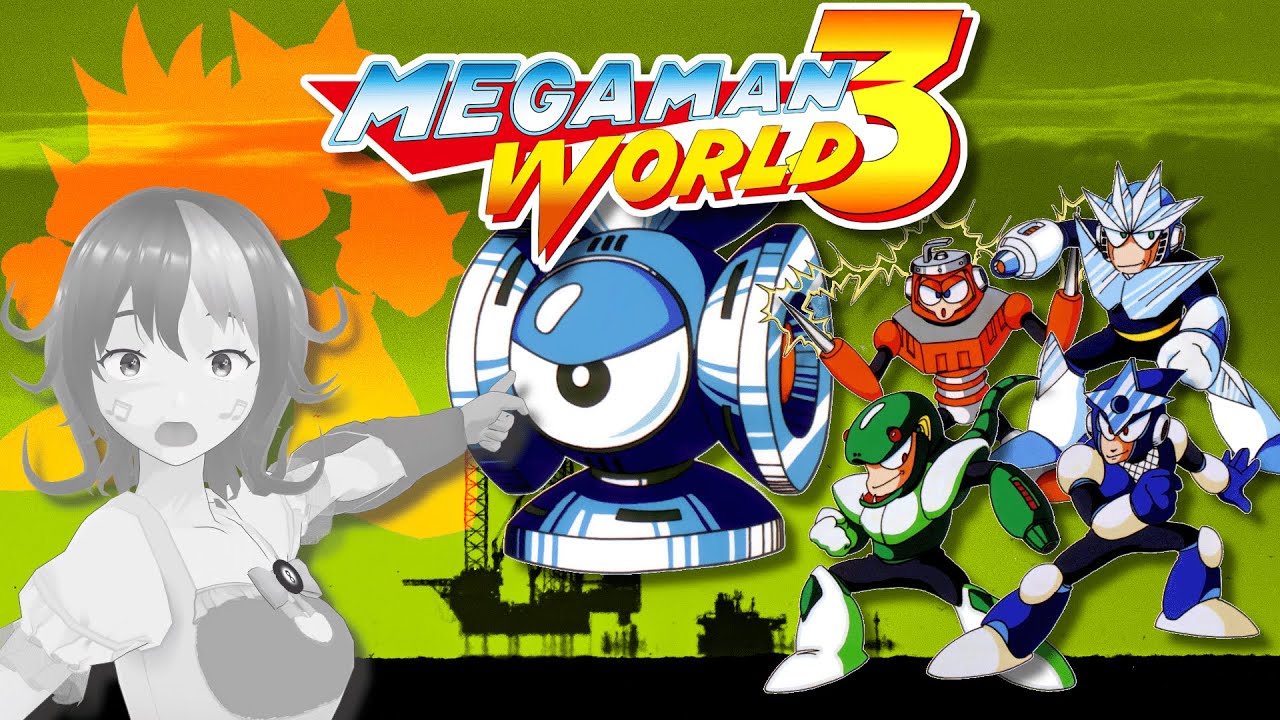 Mega Man World 3 DX (Pt. 1) - Wily Does Oil Drilling Now? - YouTube
