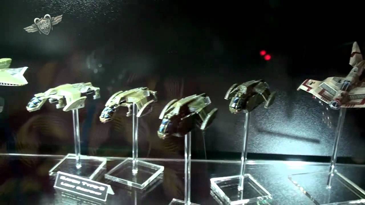 Hawk Wargames at Salute 2012 (WIN Drop Zone Comander Mini's) - YouTube