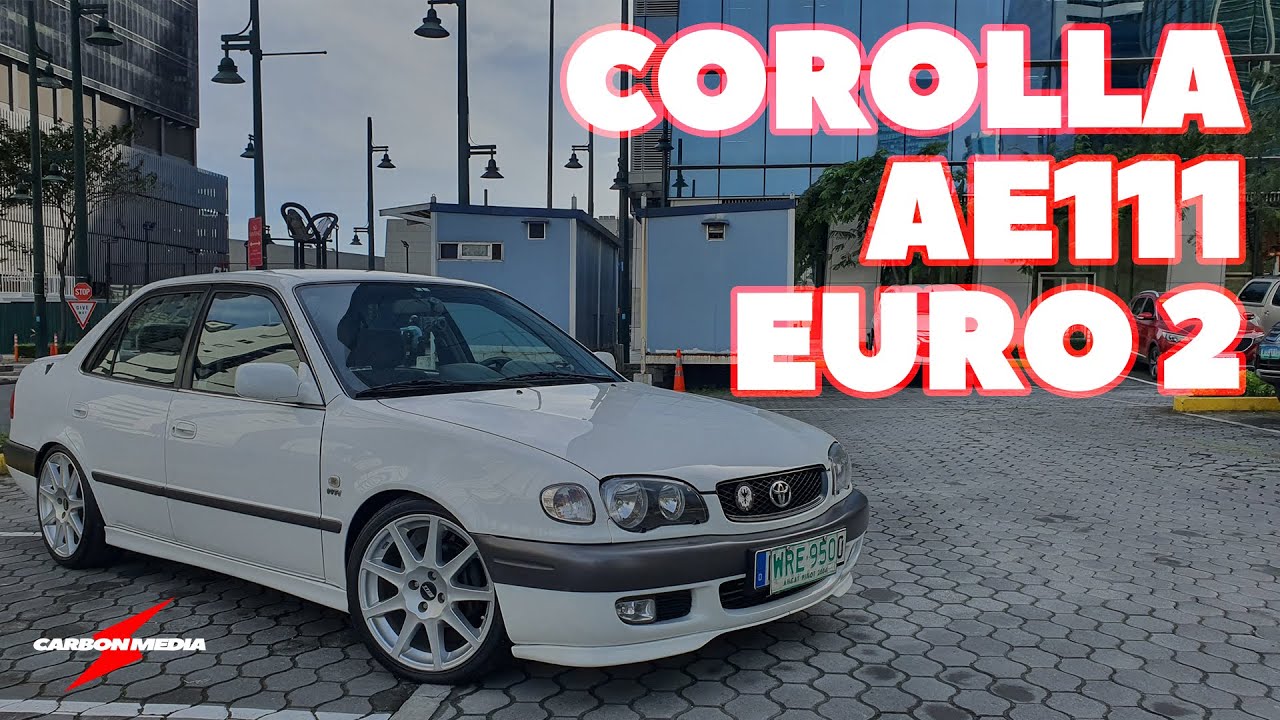 AE111 COROLLA EURO 2 - YouTube