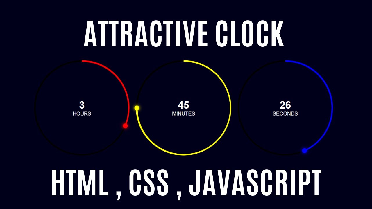 Building an Analog and Digital Clock with HTML, CSS, and JavaScript ...