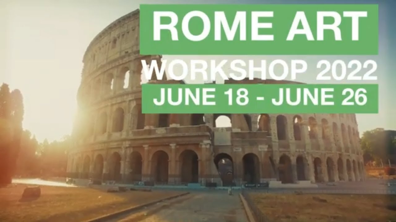 Rome ART Workshop 2022 - New Renaissance Atelier - YouTube