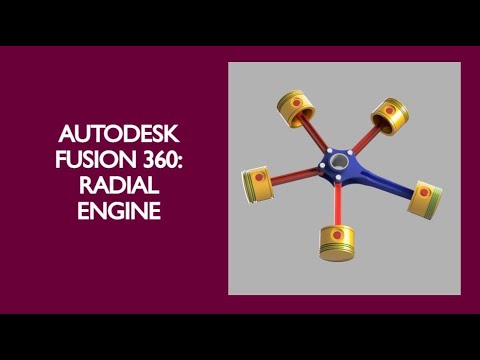 Autodesk Fusion 360: Radial Engine Design - YouTube