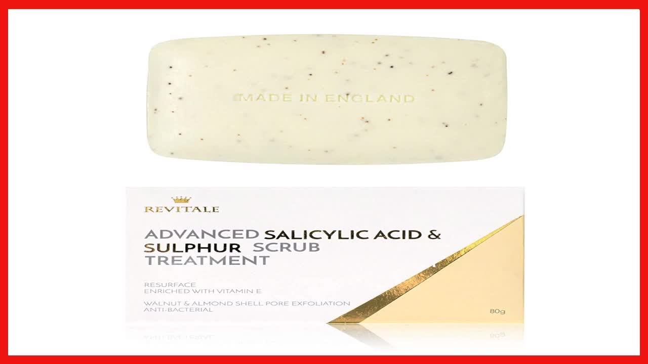 Revitale Advanced Salicylic Acid & Sulphur Scrub Treatment Soap - YouTube
