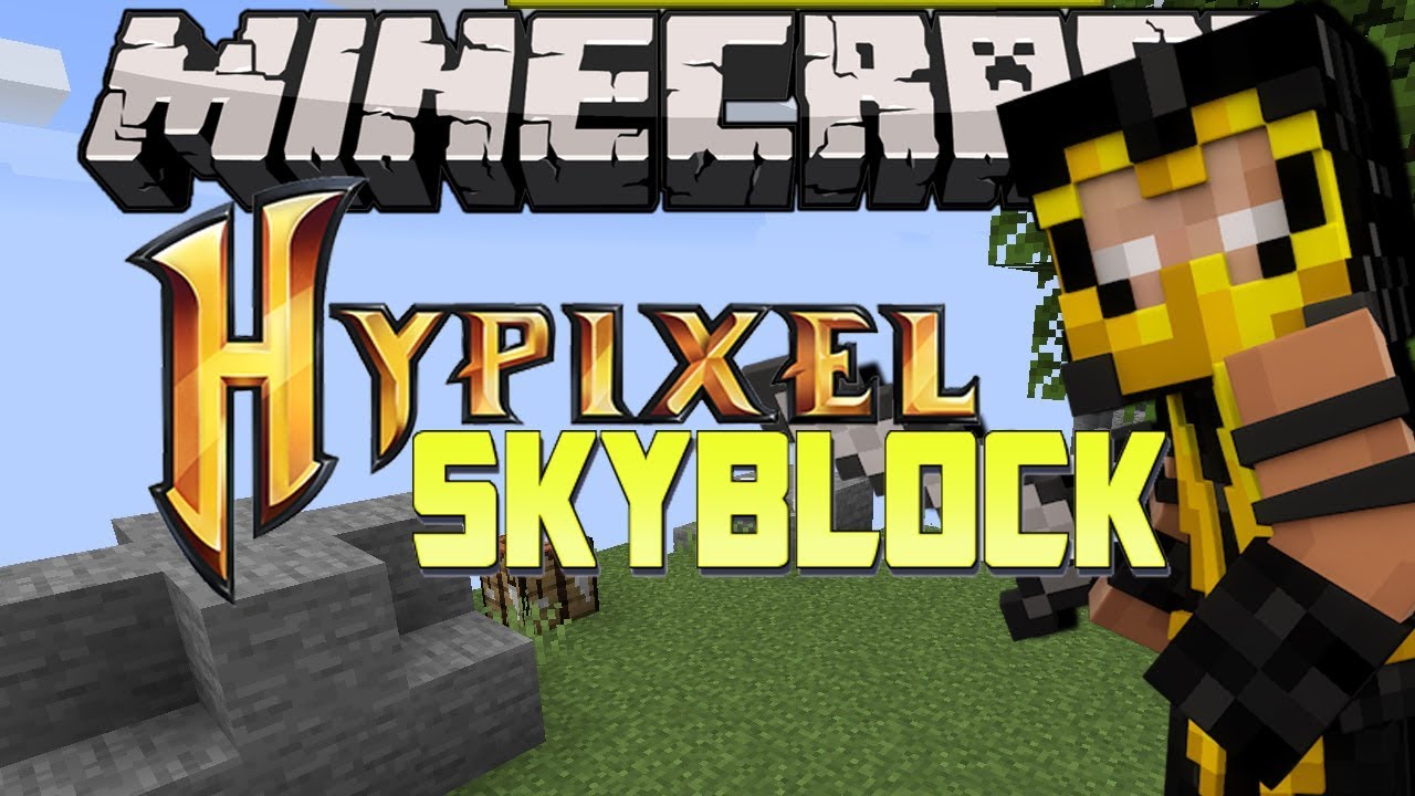 PLAYING HYPIXEL SKYBLOCK FOR THE FIRST TIME! + BEDWARS & OTHER GAMES ...