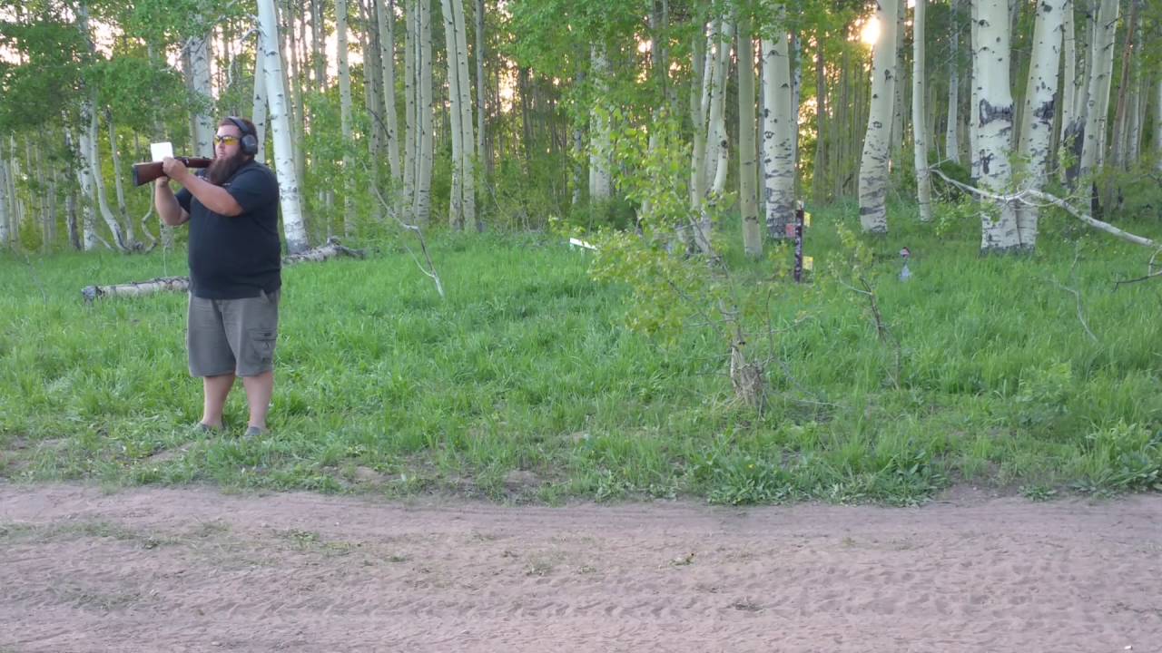Over the shoulder mirror trick shot - YouTube