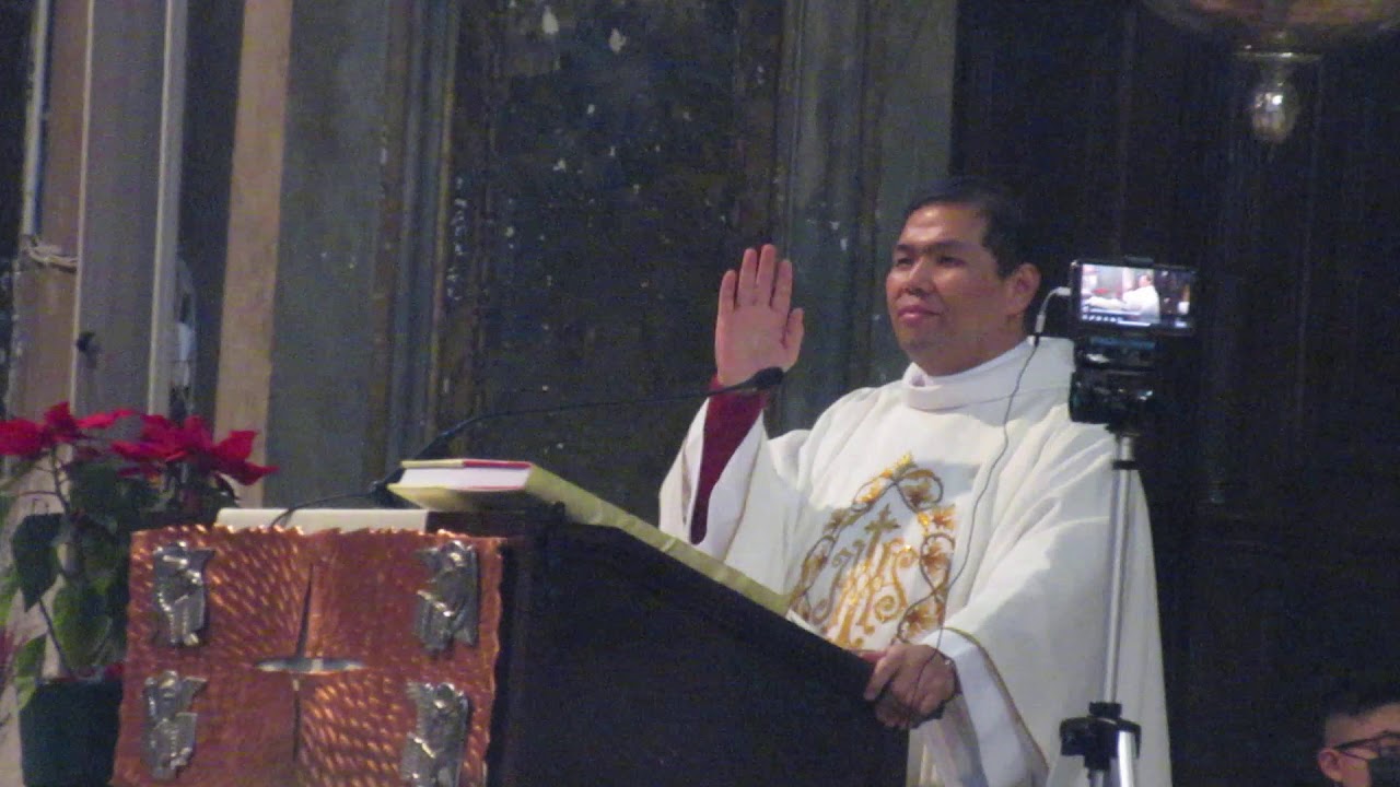HOMILIYA ni Fr. Sonny de Armas sa Banal na Misa ng Kapistahan ng Mahal ...