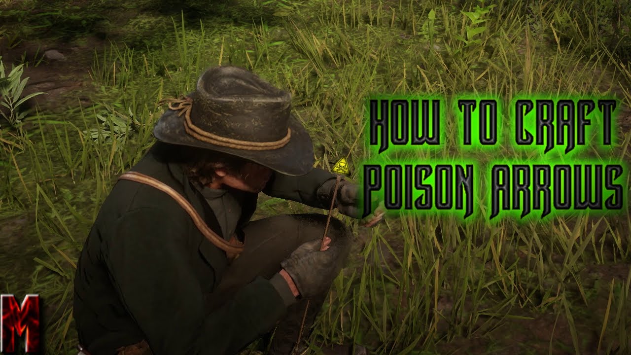 Red Dead Redemption 2 How to Craft Poison Arrows - YouTube