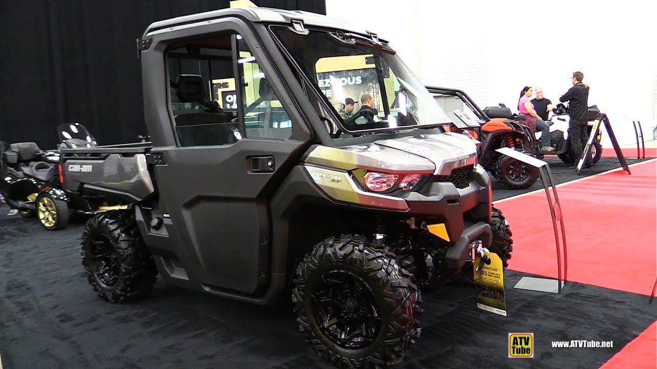2018 Can Am Defender XT HD8 Utility ATV - Walkaround - 2017 ...
