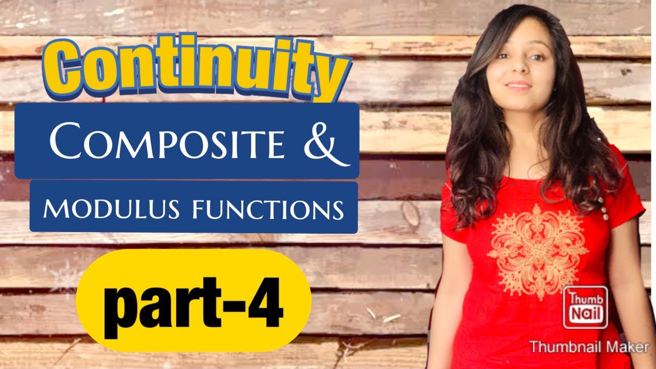 Continuity of composite functions and modulus functions part 4 - YouTube