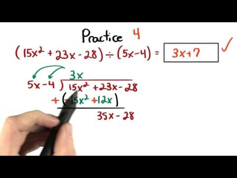 Long Division Polynomials 4 - Visualizing Algebra