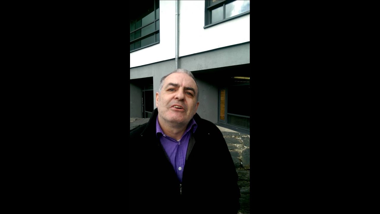 Ray Hall outside Trim Court today - YouTube