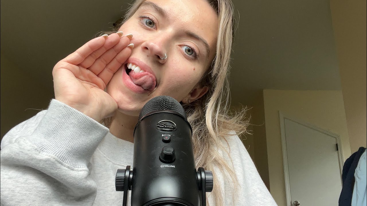 ASMR| Trying New Wet Mouth Sounds- High Sensitivity 😴! Tapping on Tingly Items - YouTube