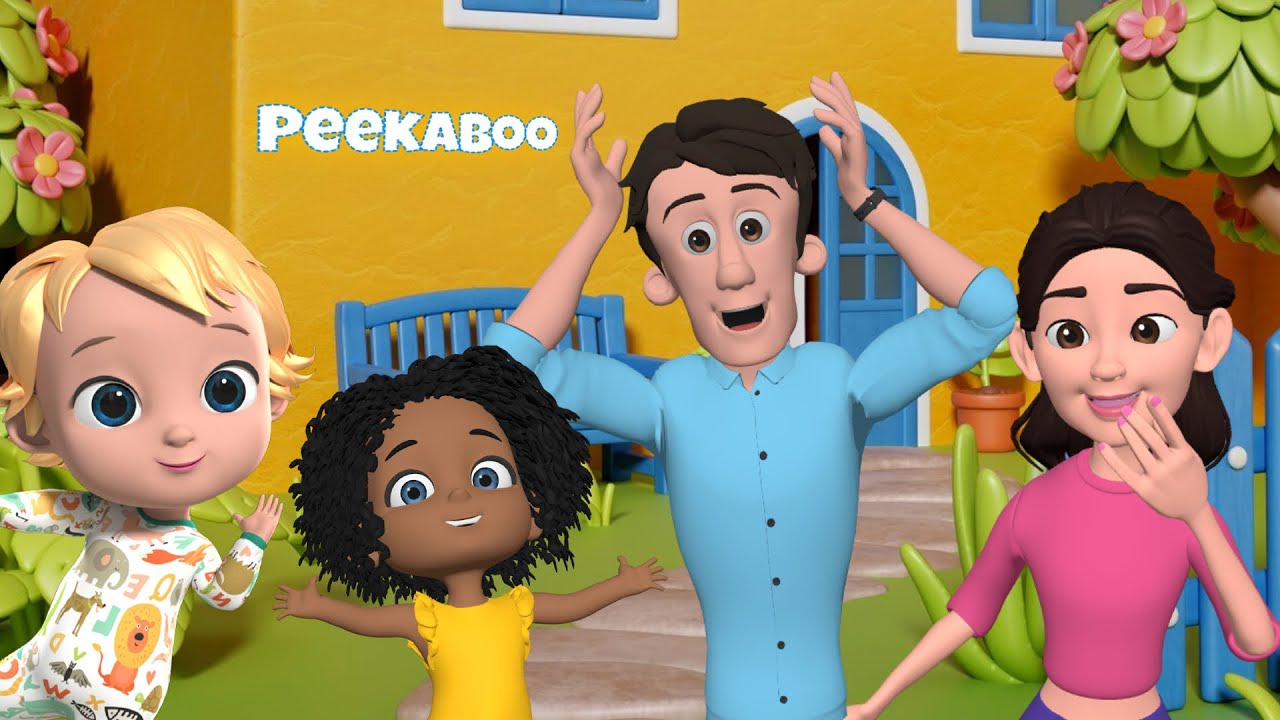 Peekaboo Song | Peek A Boo I See You! Fun Nursery Rhymes for Babies and ...