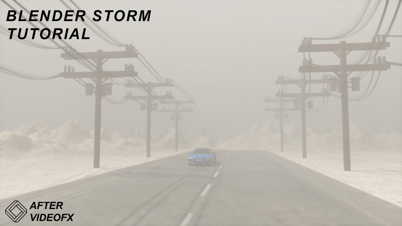 Blender: Storm scene - YouTube