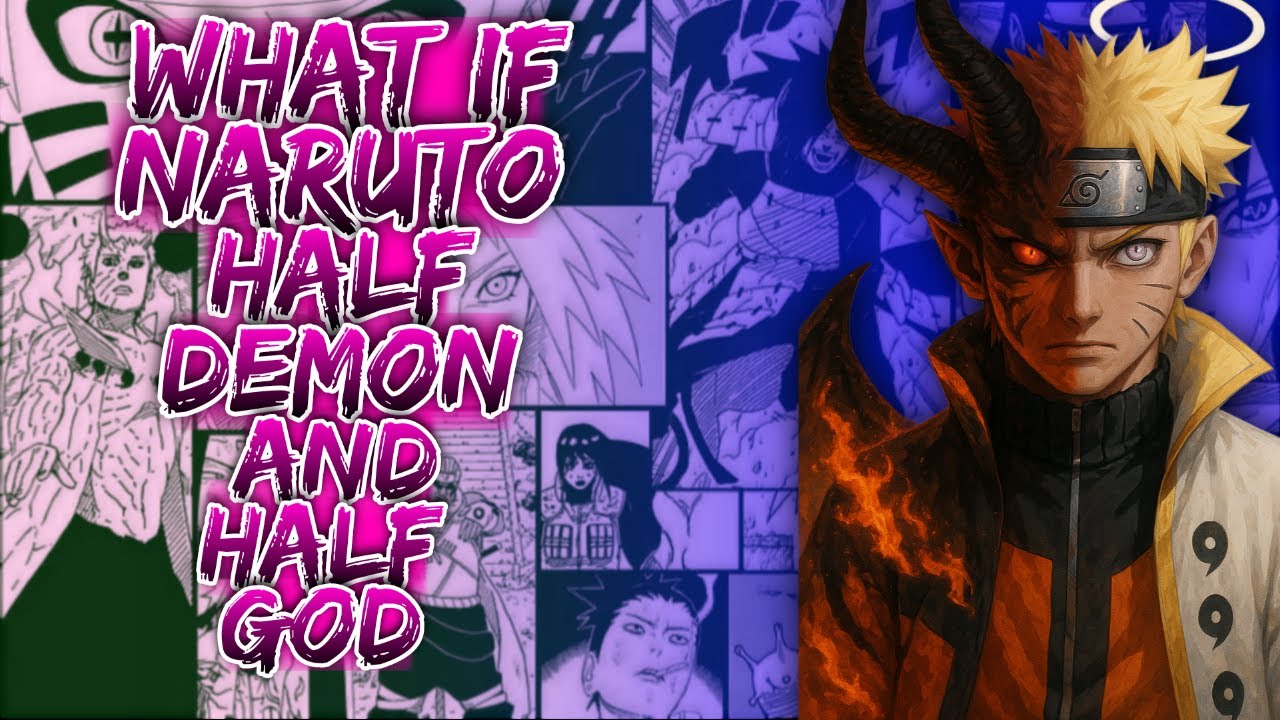 What If Naruto Half Demon And Half God || - YouTube