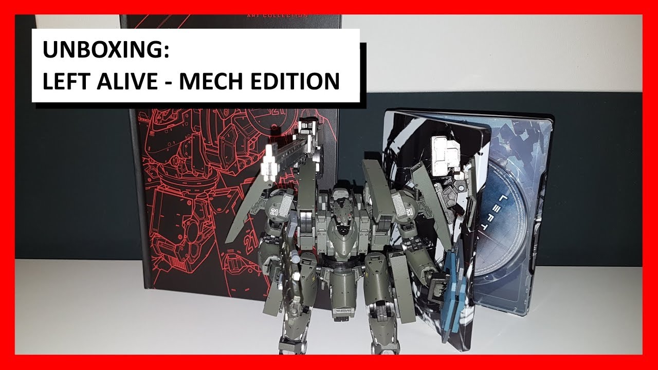 Unboxing: LEFT ALIVE MECH EDITION - YouTube