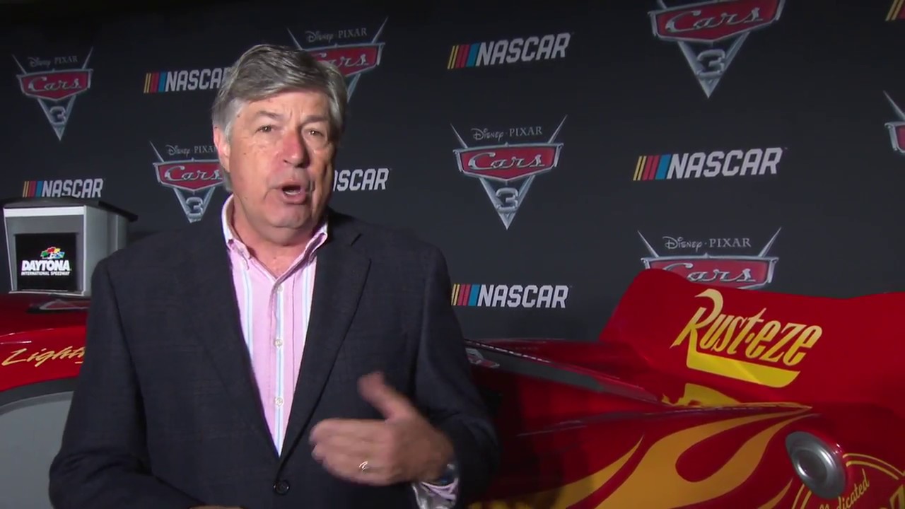 CARS 3 "Mike Joyride" Mike Joy NASCAR Interview - YouTube