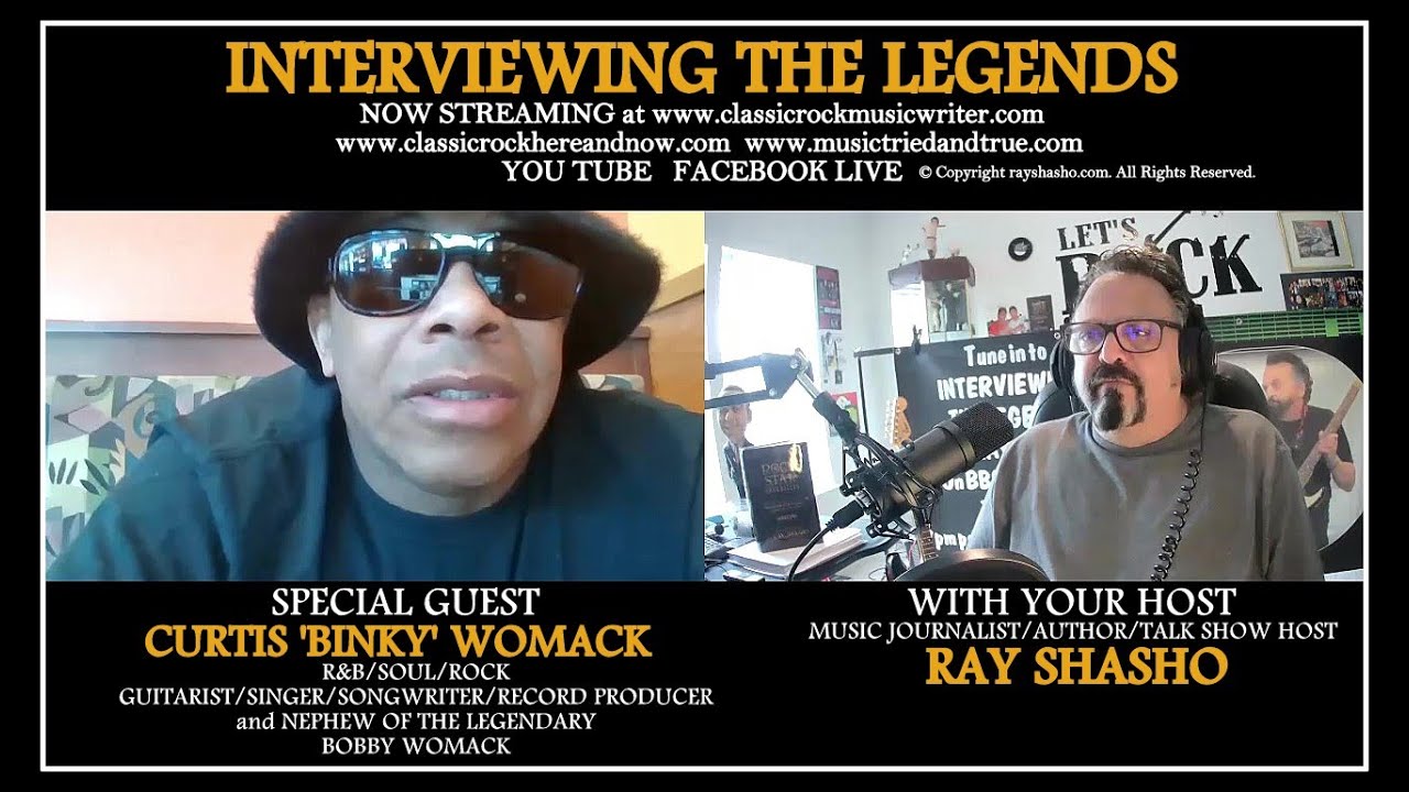 Curtis 'Binky' Womack Propels the Womack Musical Legacy - YouTube