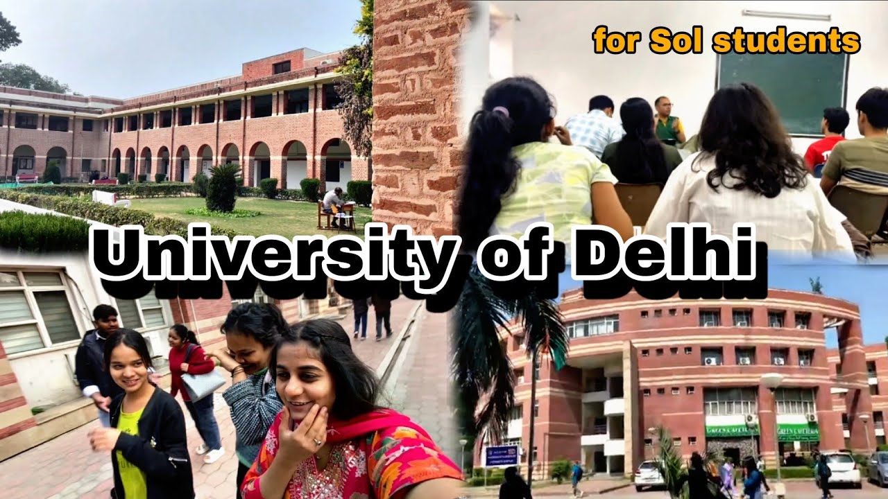 Day of Delhi University || DU Sol Students || North Campus || Faculty ...