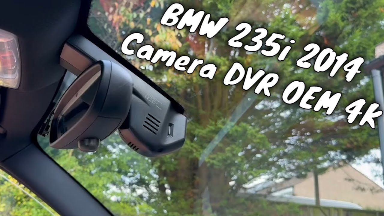 Camera Trafic DVR Dedicata BMW Seria 2 - FitcamX Review & Test - YouTube