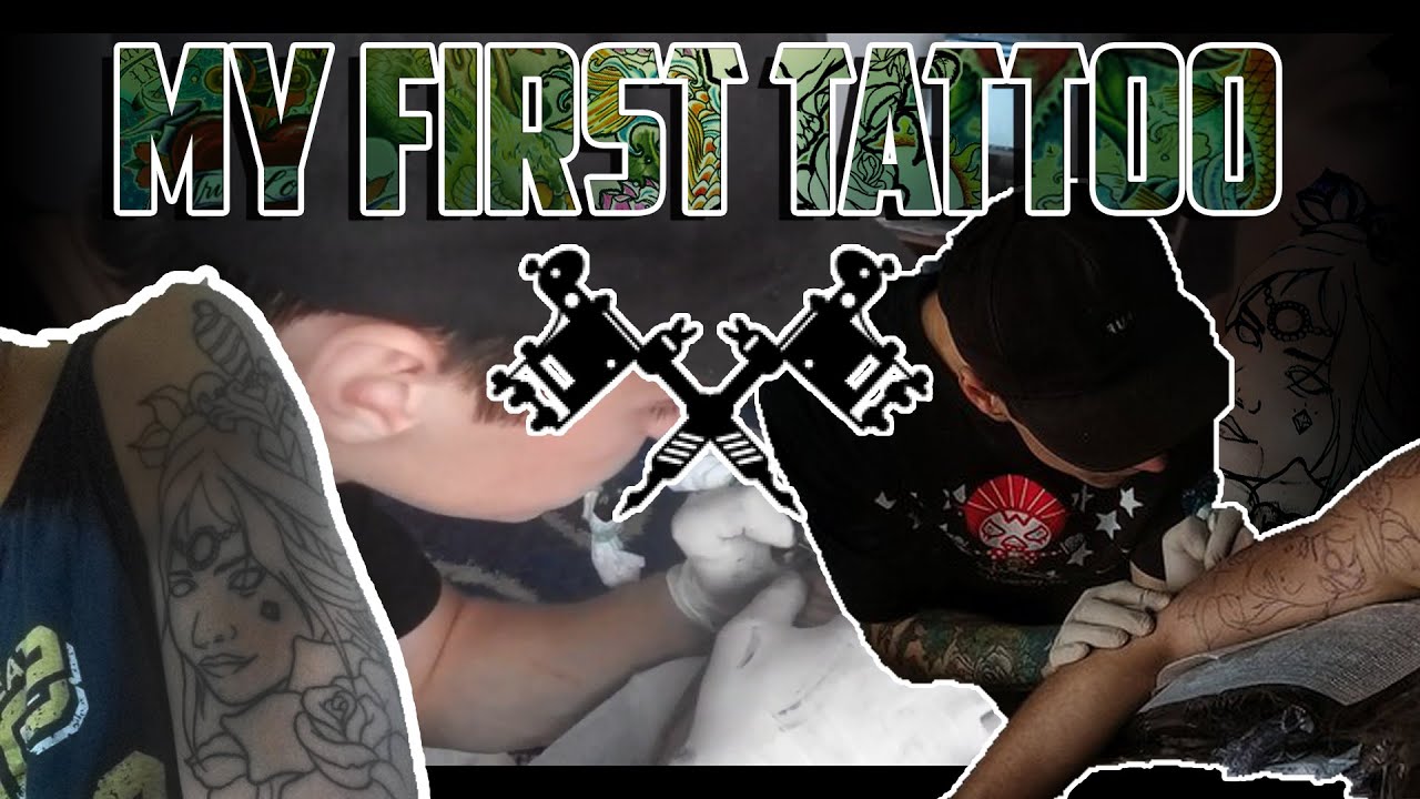 MY FIRST TATTOO | Моя первая тату - YouTube