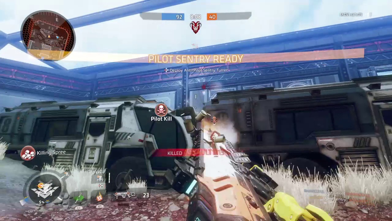 TITANFALL 2 PILOT SENTRY MADNESS - YouTube