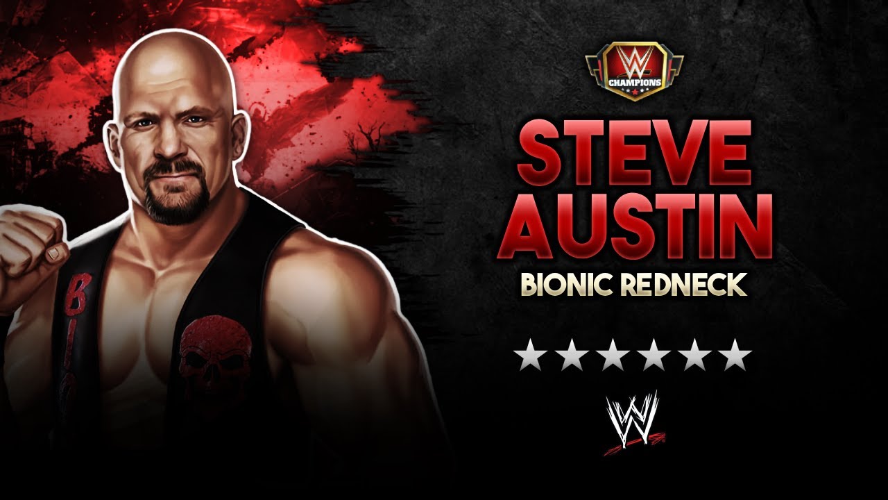 Steve Austin “Bionic Redneck” 6-Star Silver | WWE Champions Scopely ...