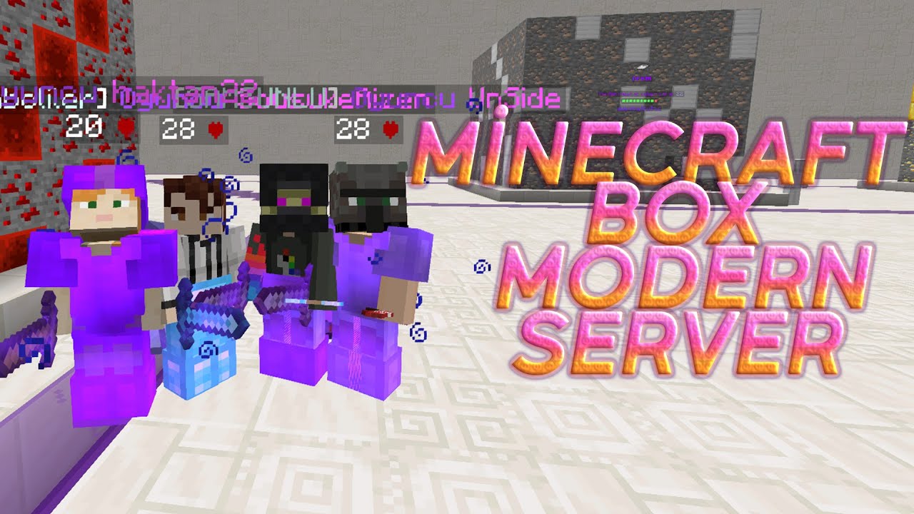 Dünyada İlk😱Minecraft Box Modern Server MineTruth Sunucu Tanıtımı - YouTube