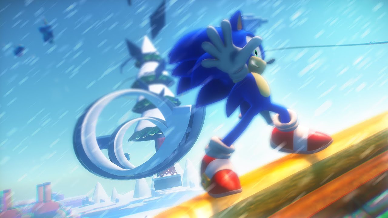 Sonic Frontiers: Frozen Factory - Custom Snow Level! - YouTube