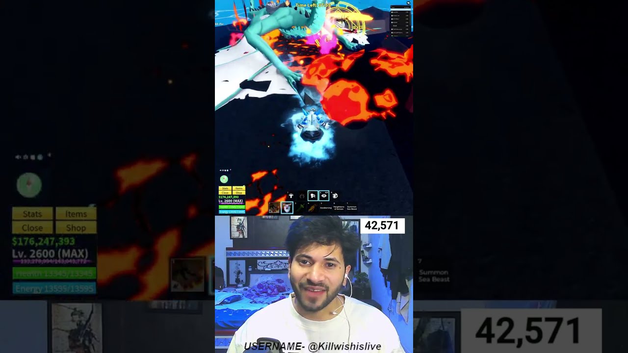 LIVE🔴[NEW UPDATE TRAILER ] Bloxfruit Update| Control Rework ROBLOX ...