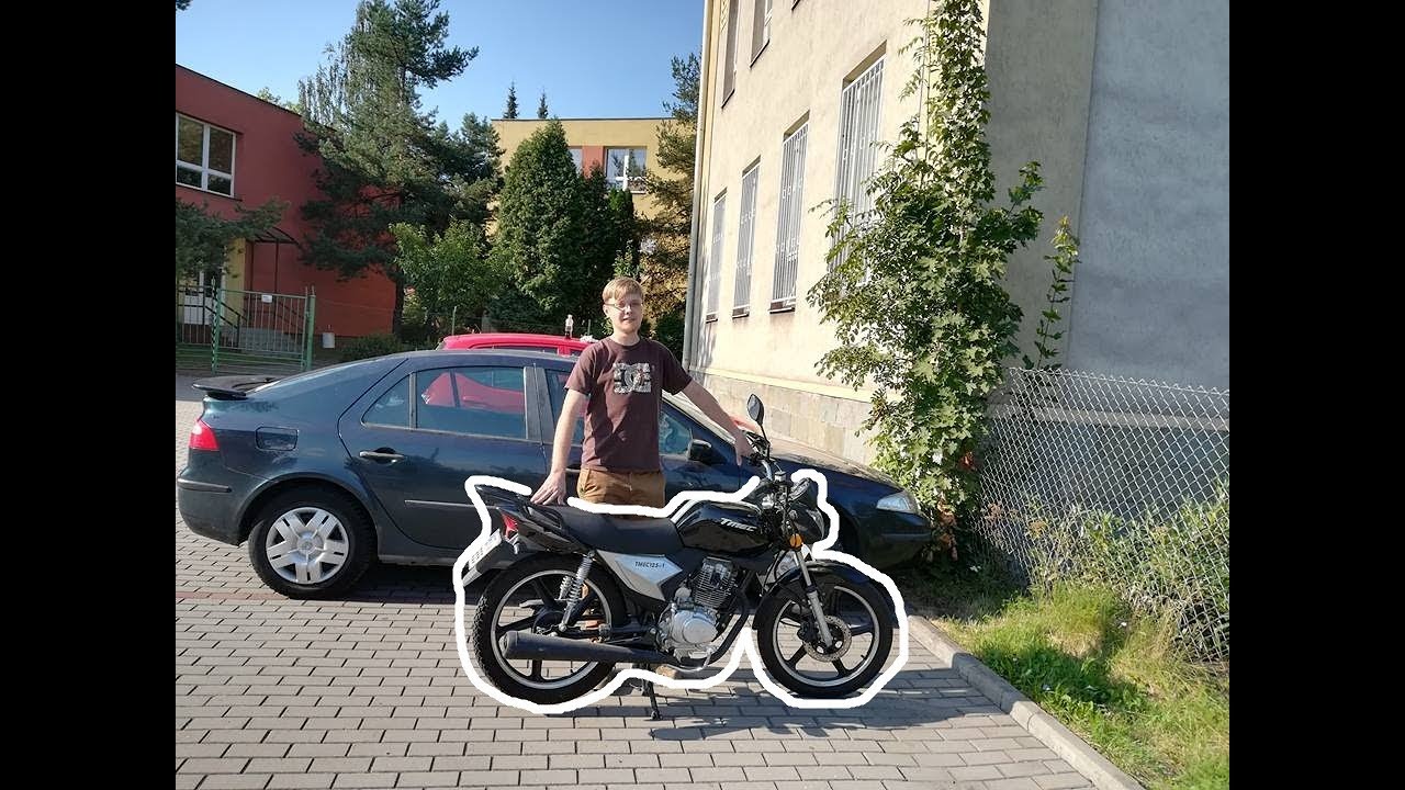 TMEC 125 projížďka městem - YouTube