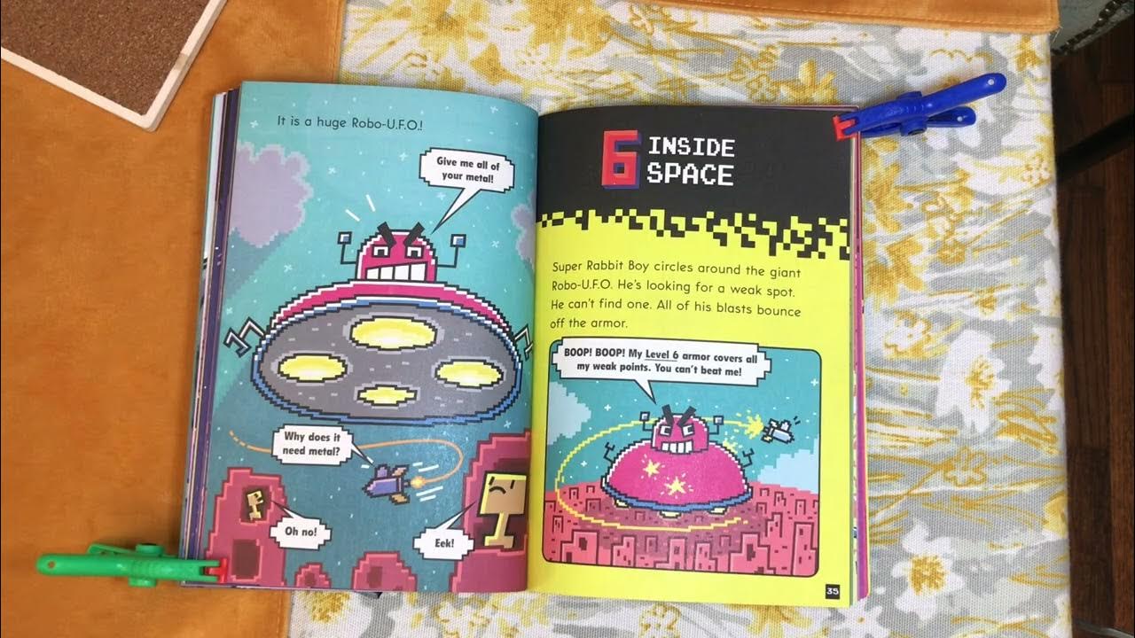 Press Start Super Rabbit Boy Blasts Off Read Aloud - YouTube