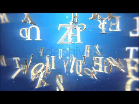 Magic letters background - YouTube