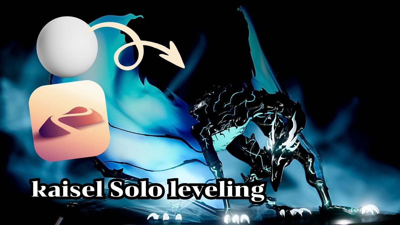 Nomad sculpt Kaisel Solo leveling : ปั้นโมเดล มังกรไคเซล - YouTube