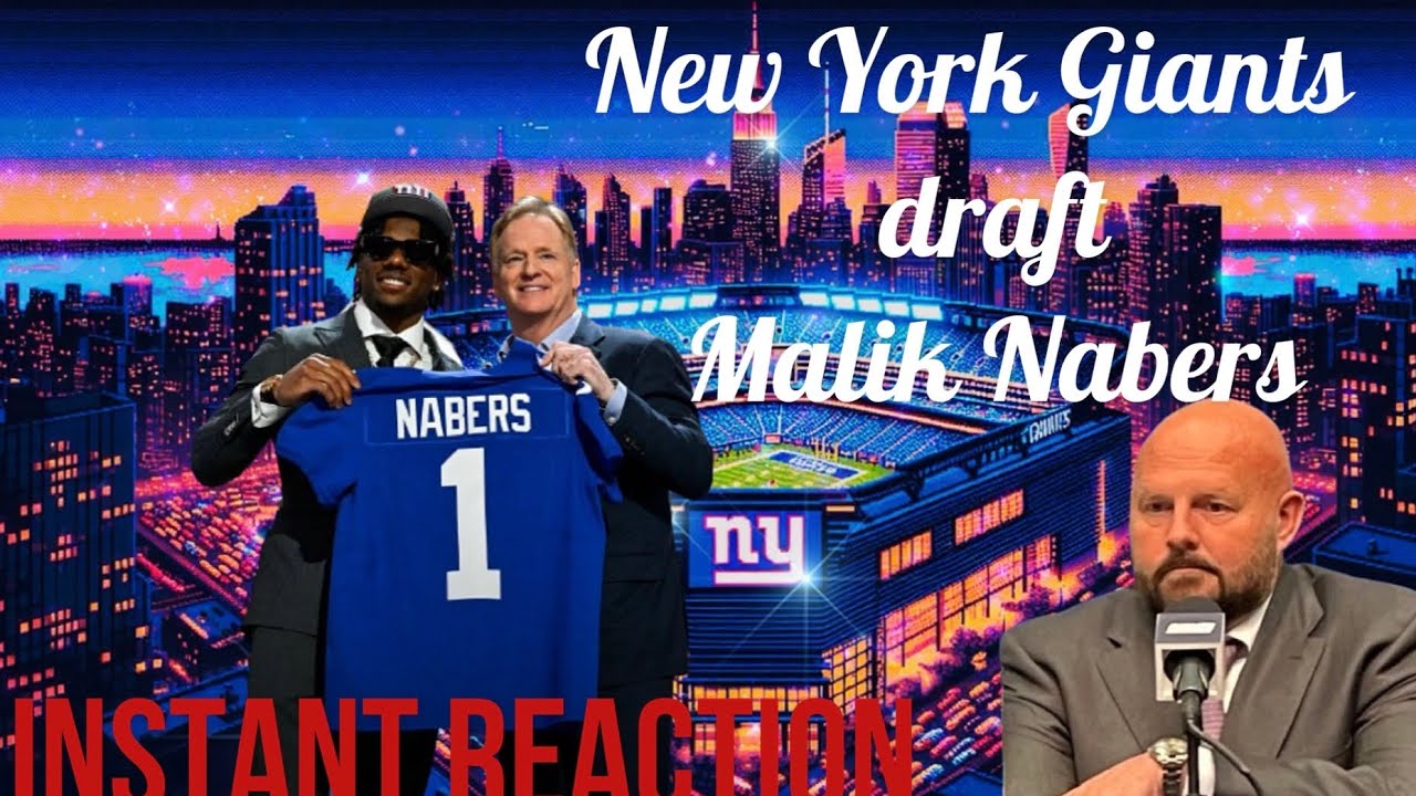 New York Giants pass on QB and draft Malik Nabers! INSTANT FAN REACTION ...