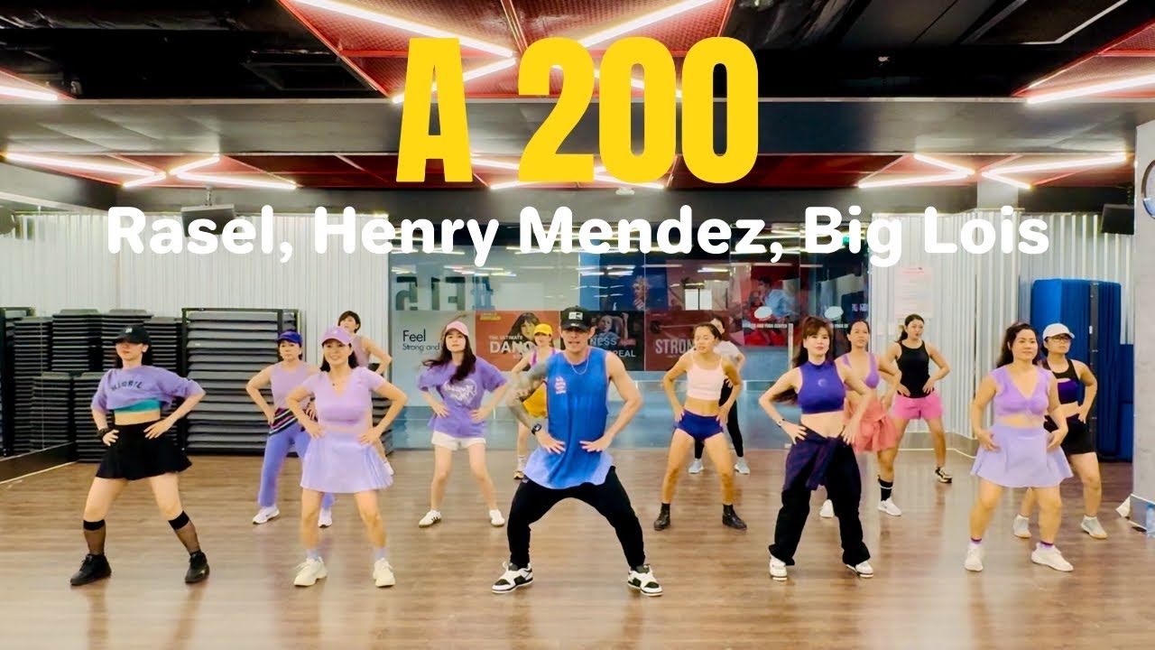A 200 by Rasel, Henry Mendez, Big Lois | Zumba | Fit24 - YouTube