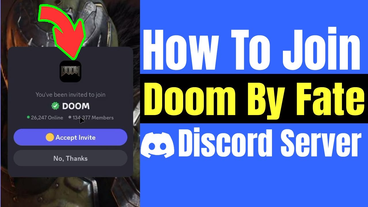 How To Join Discord Doom By Fate Server - YouTube