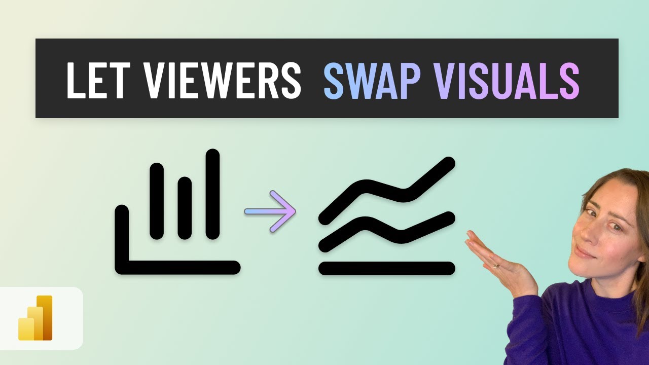 How to let your VIEWERS "change" visual types! - YouTube