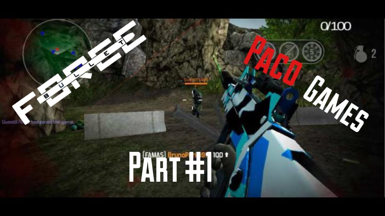PACO GAMES PART 1: bullet force - YouTube
